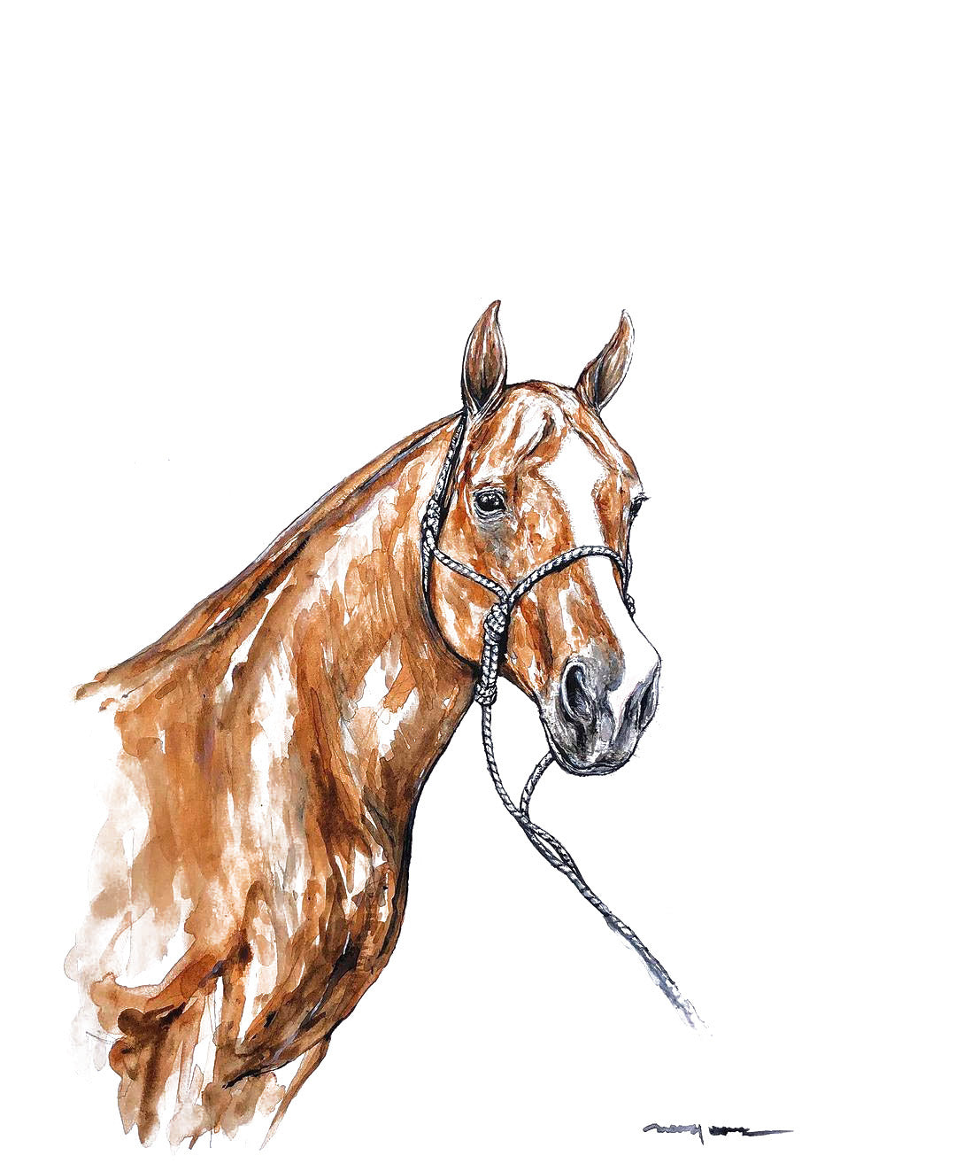 WATERCOLOR ON PAPER – Marquez Gallery